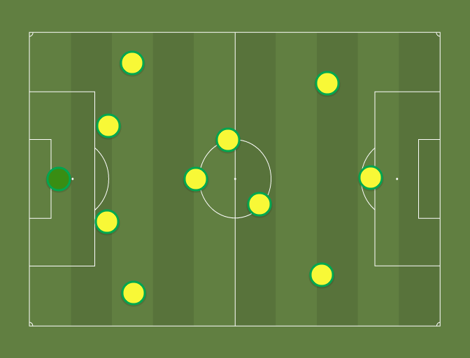 Brasil (4-1-4-1) - Football tactics and formations - ShareMyTactics.com